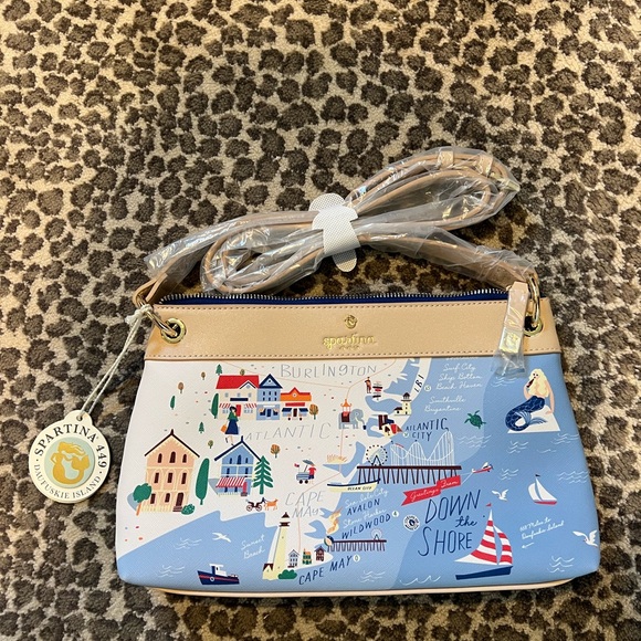Spartina 449 | Bags | Spartina 449 Down The Shore Crossbody Purse ...
